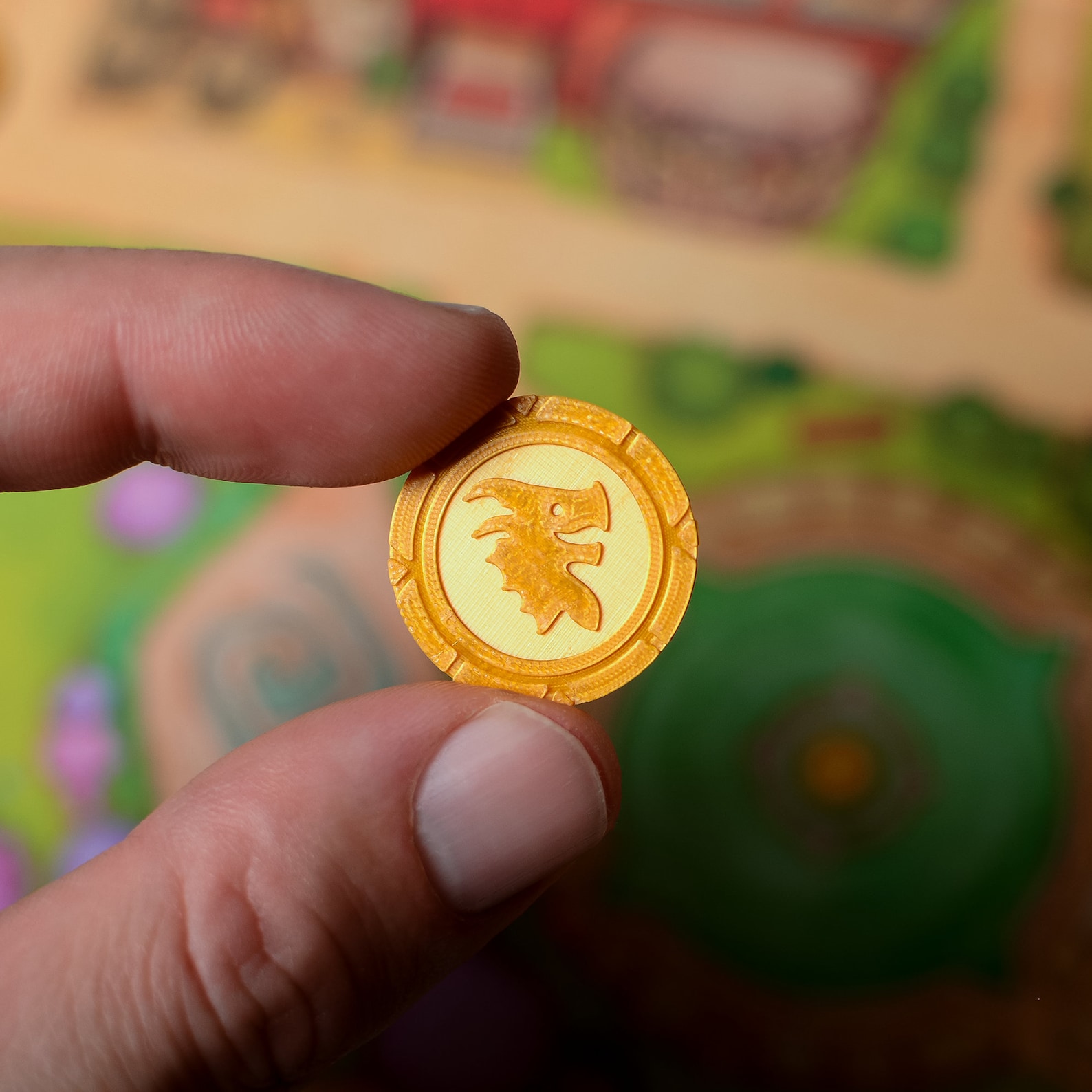 Flamecraft Coin: 3D Printed Golden Token Set - Etsy