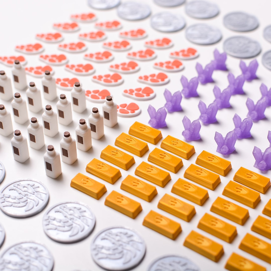 Wyrmspan Resource Tokens and Coin Upgrade Set - Etsy