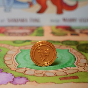 Flamecraft Coin: 3D Printed Golden Token Set - Etsy