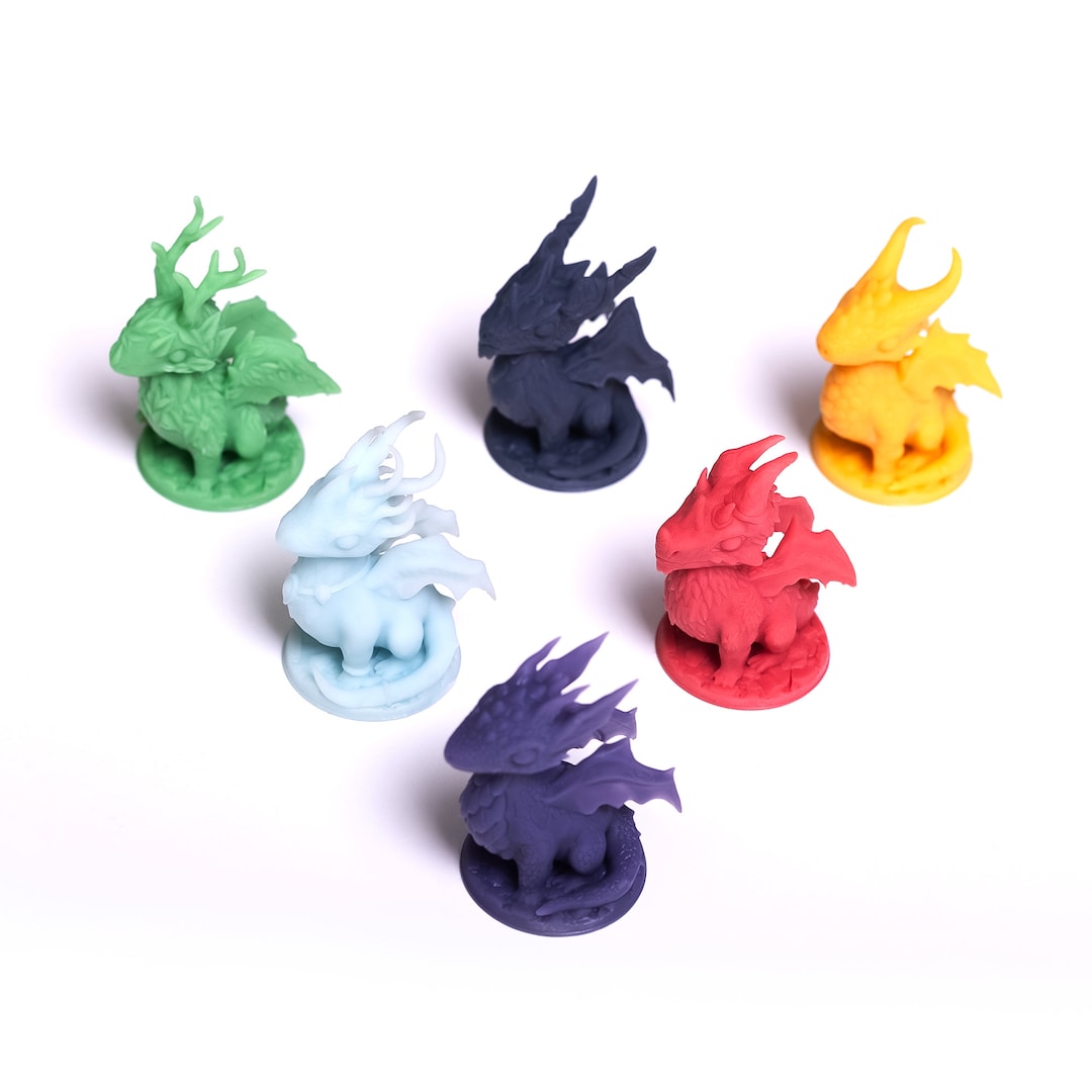 Unique Dragon Miniatures for Flamecraft! - Etsy