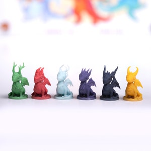 Unique Dragon Miniatures for Flamecraft! - Etsy