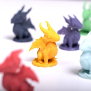 Unique Dragon Miniatures for Flamecraft! - Etsy