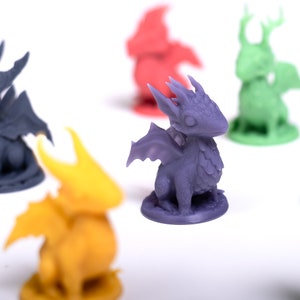 Unique Dragon Miniatures for Flamecraft! - Etsy