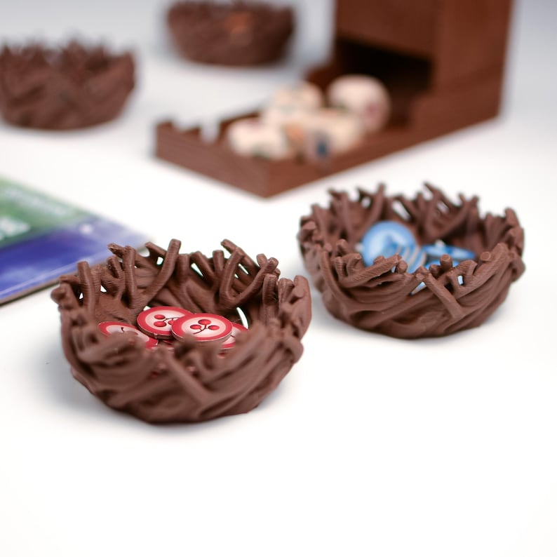 Wingspan Egg Nest Token Containers – Themed Nest Holders for Eggs and ...