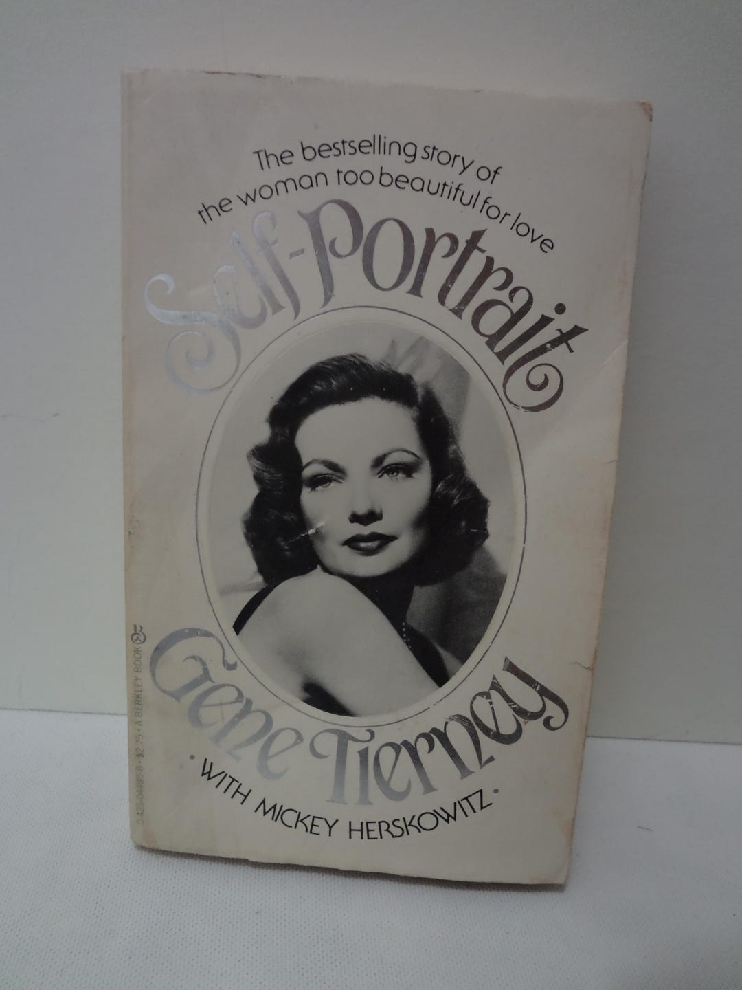 Self-portrait Gene Tierney With Mickey Herskowitz Berkley 1980 - Etsy