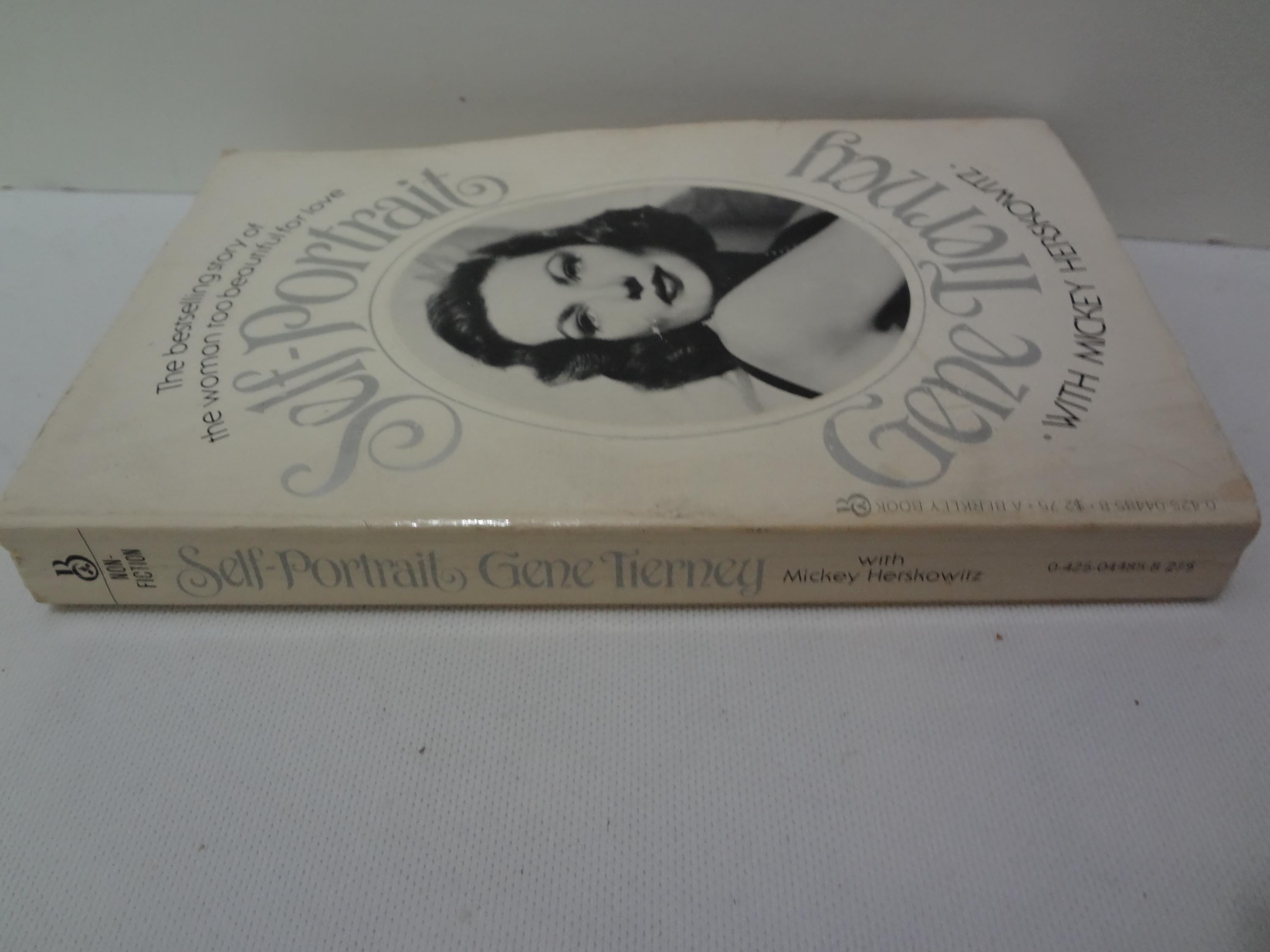 Self-portrait Gene Tierney With Mickey Herskowitz Berkley 1980 - Etsy