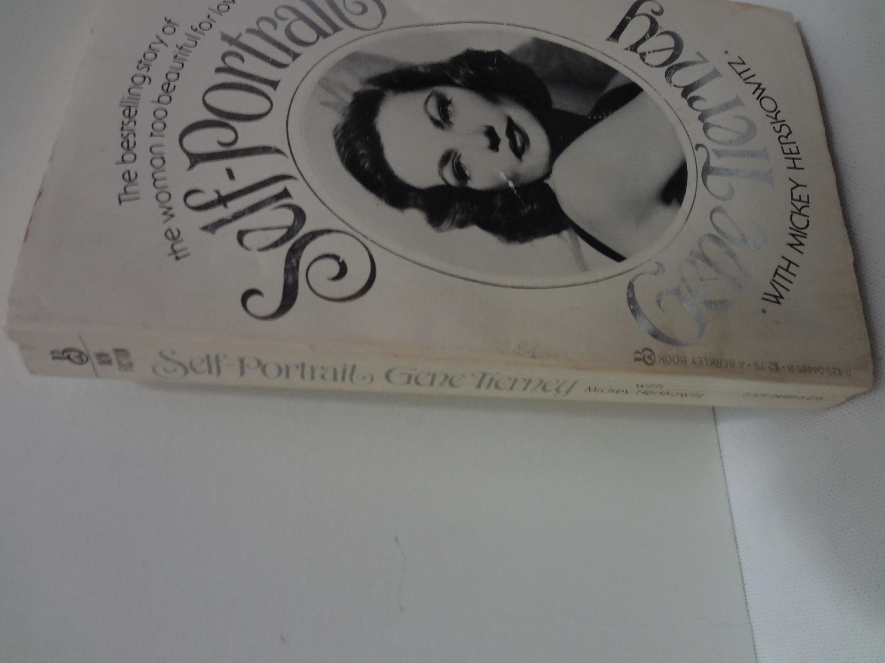 Self-portrait Gene Tierney With Mickey Herskowitz Berkley 1980 - Etsy