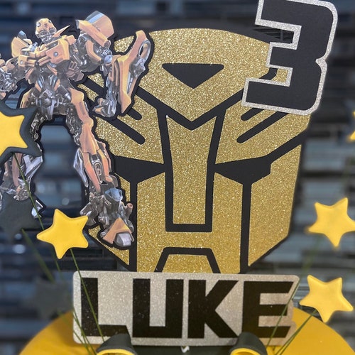 Custom Transformers Cake Topper Birthday Cake Topper - Etsy