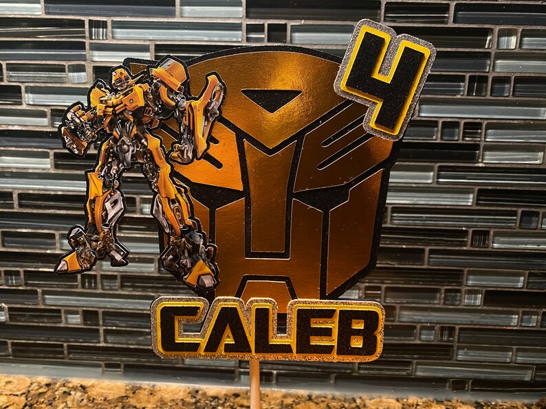 Transformers Cake Topper - Etsy