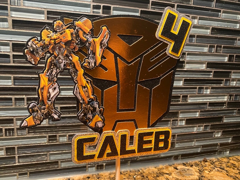 Transformers Cake Topper - Etsy