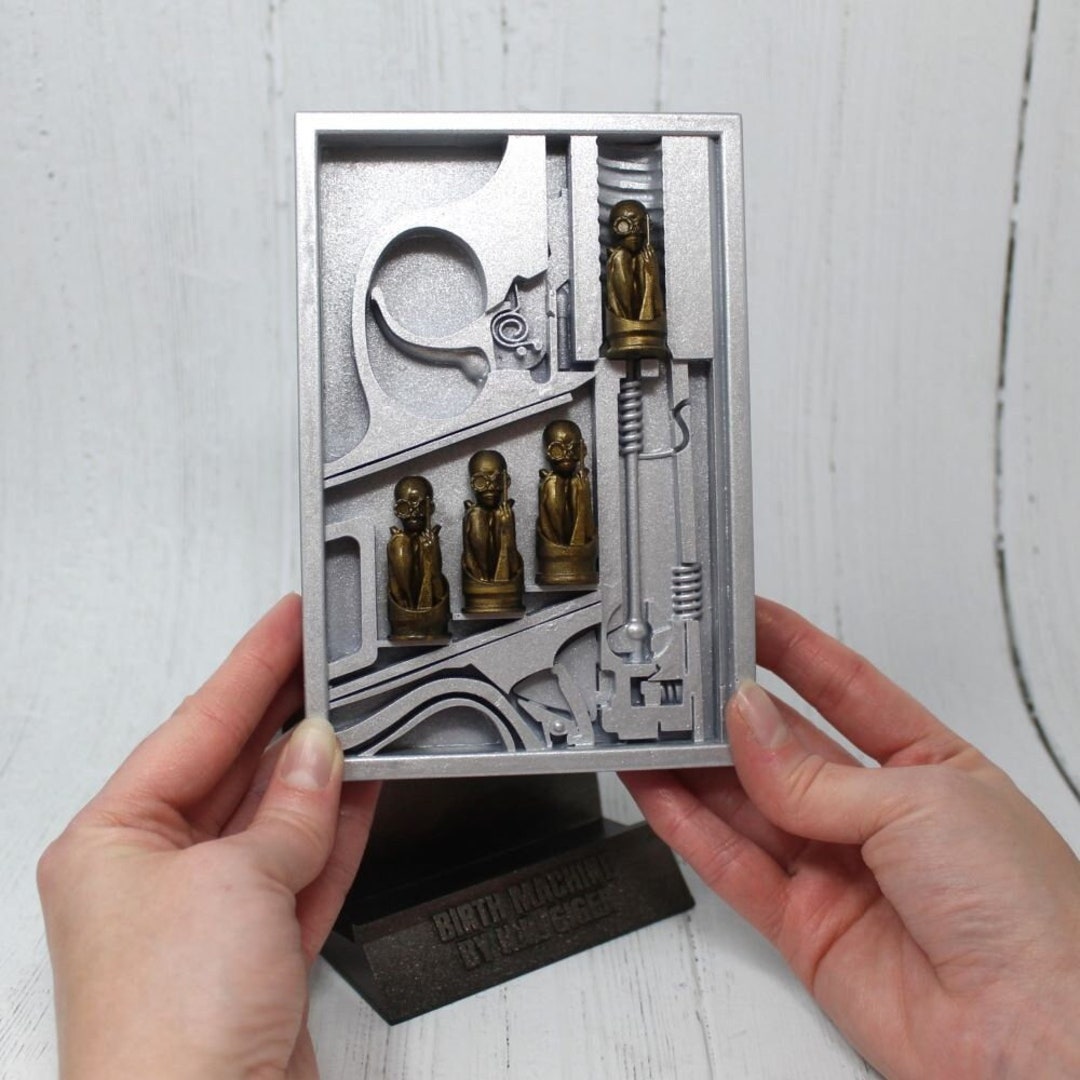 HR Giger Alien Birth Machine, Finely Detailed Hand Painted Biomechanics ...