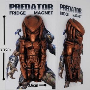 Predator Fridge Magnet Predator 2 Bio Scar Bio Celtic Bio - Etsy
