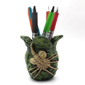Alien Egg Pen Holder, Alien Facehugger Egg Desk Tidy, Alien Ovomorph ...
