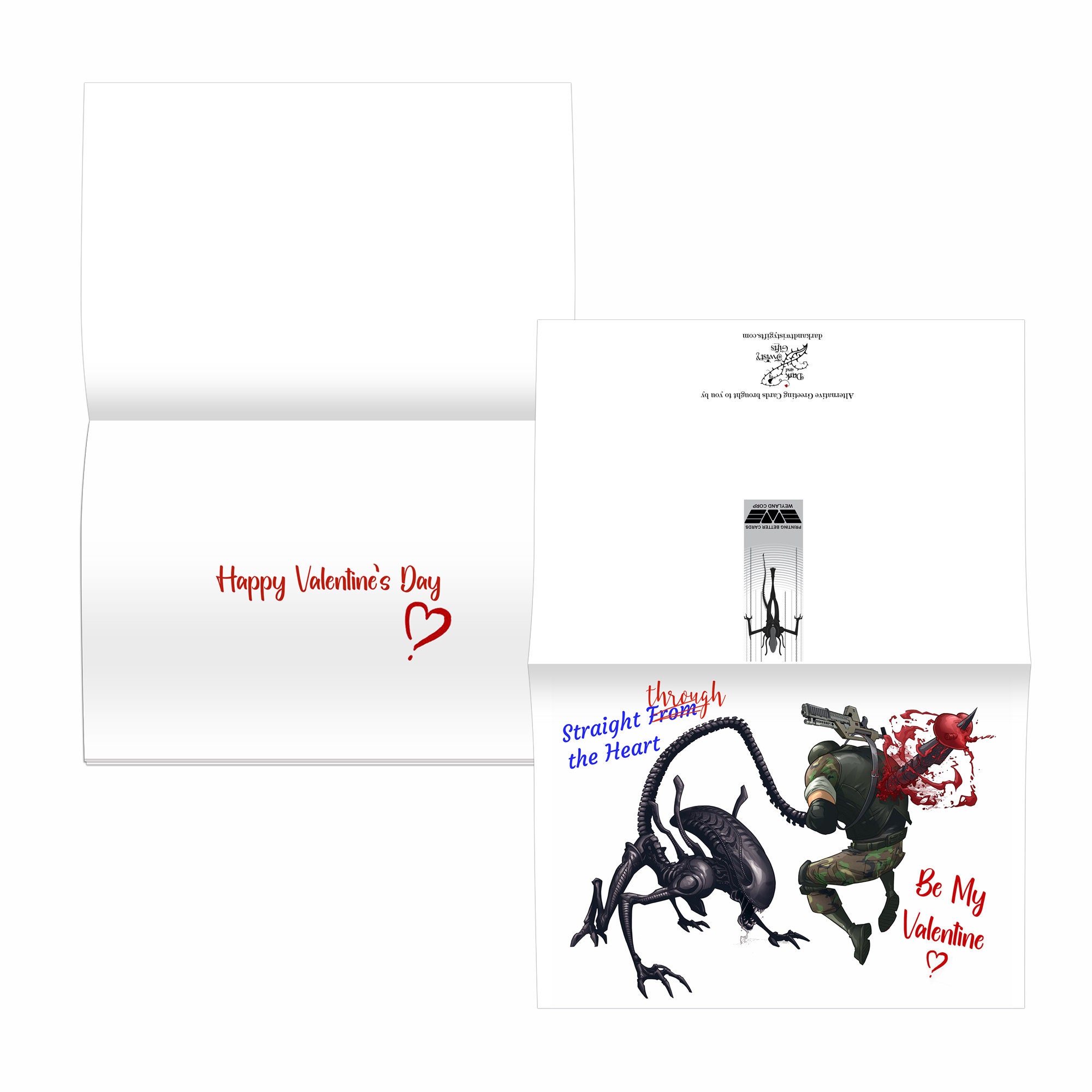Alien Father's Day Card, Facehugger Father's Day Card, Alien Christmas ...