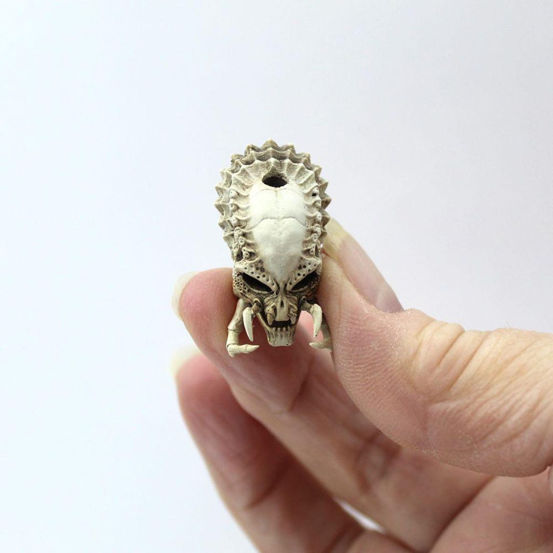 Predator Unmasked Bead for Dreadlocks Hair Braiding and Beard, Predator ...