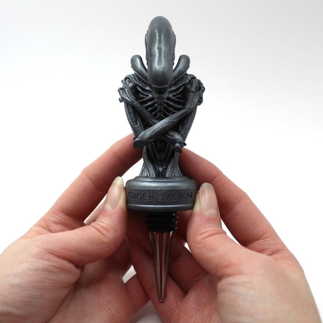 Alien Xenomorph Wine Bottle Stopper, Alien Queen Bottle Stopper, Alien ...