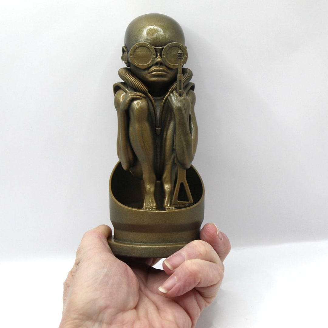 HR Giger Alien Birth Machine Bullet Baby Babies, Detailed Hand Painted ...