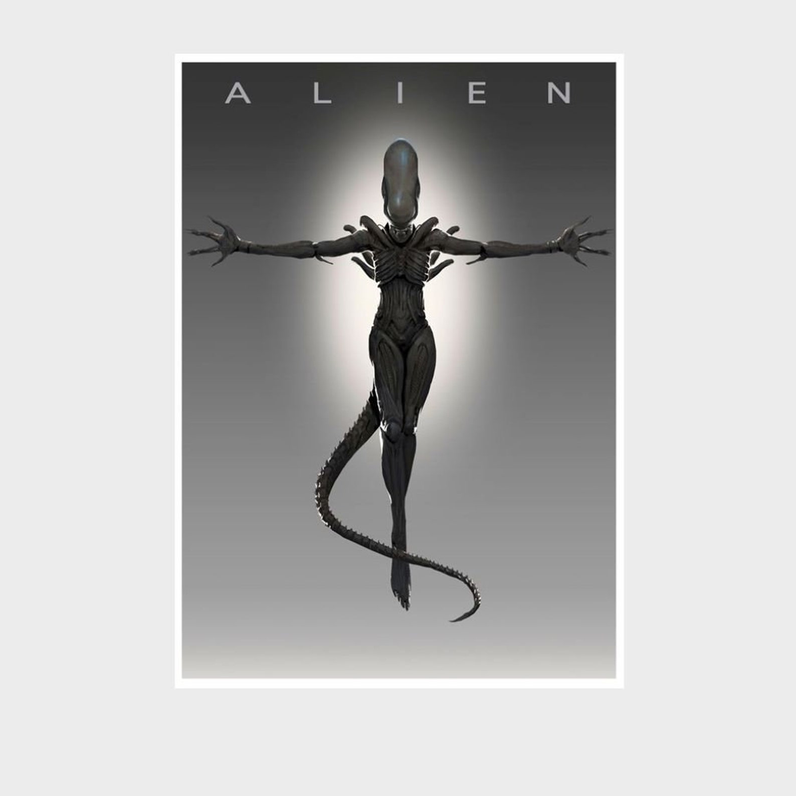 Alien A4 Poster, Know Your Xenomorph, Perfect Organism, Nostromo Crew ...