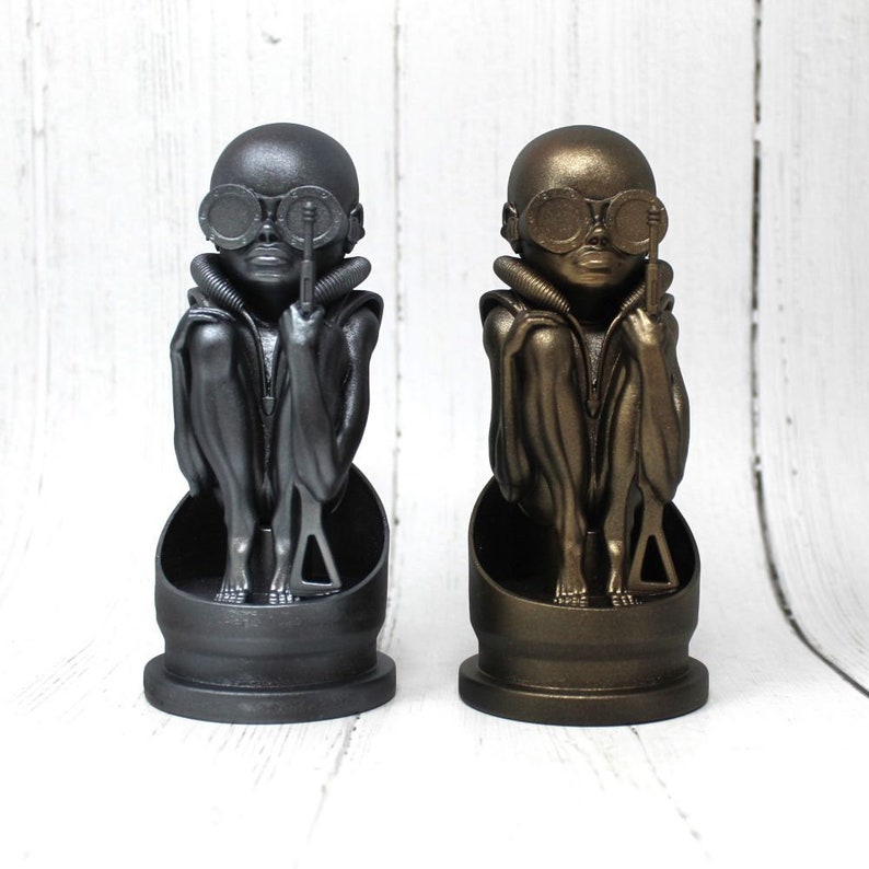 HR Giger Alien Birth Machine Bullet Baby Babies, Detailed Hand Painted ...