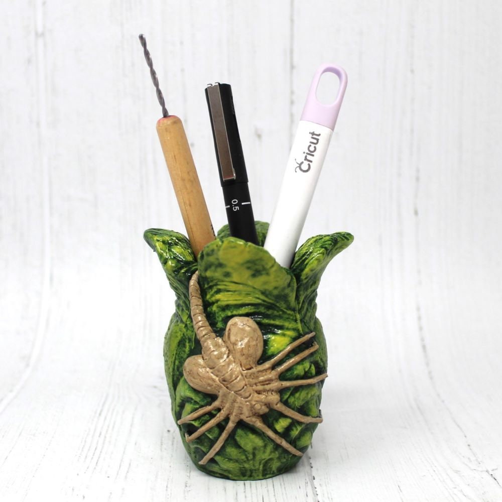 Alien Egg Pen Holder, Alien Facehugger Egg Desk Tidy, Alien Ovomorph ...