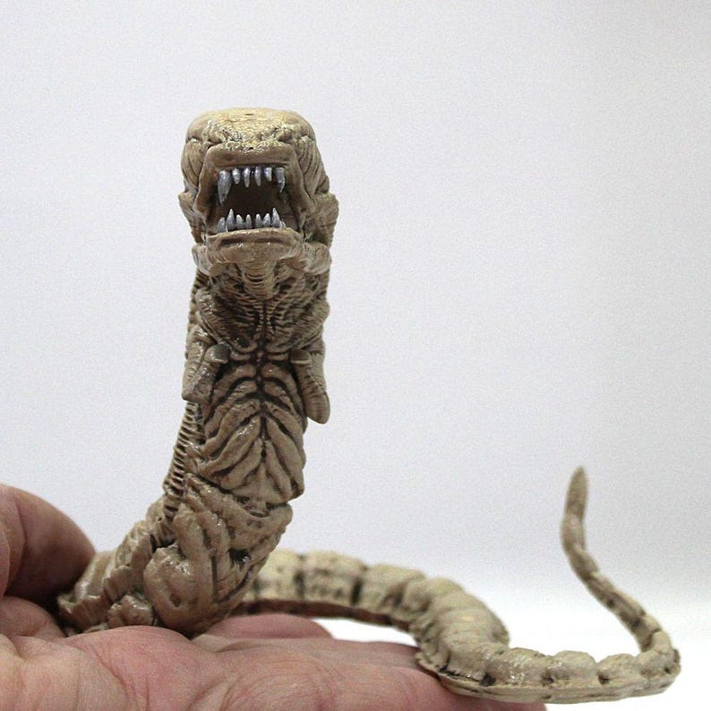 Hand Painted Alien Chestburster Figurine - 1979 Movie Model - Etsy