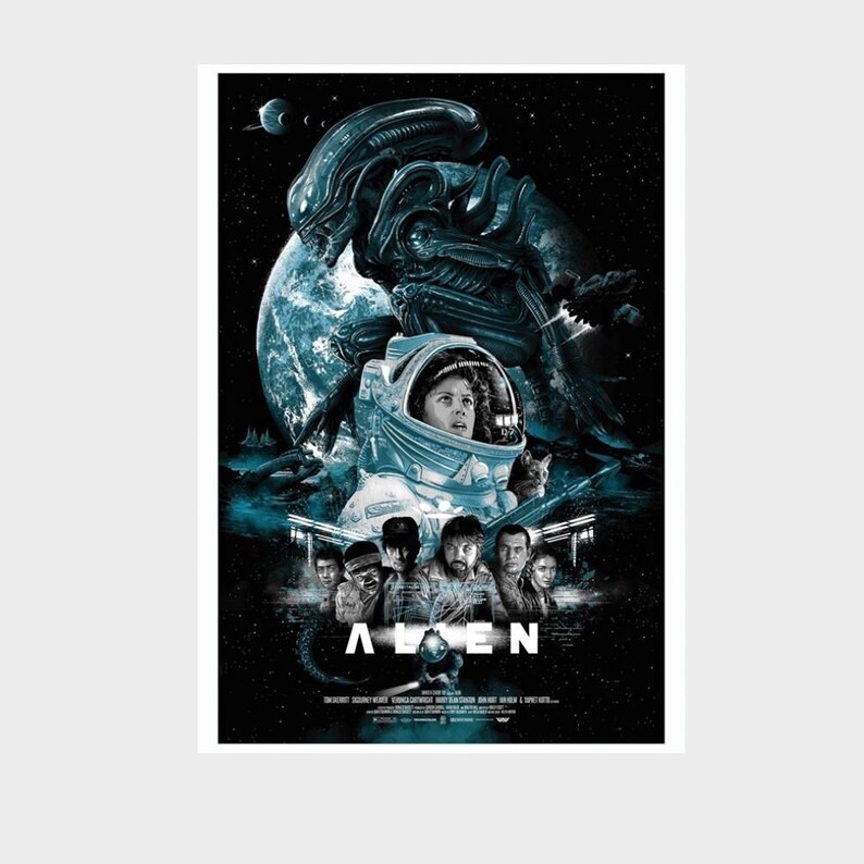 Alien A4 Poster Know Your Xenomorph Perfect Organism - Etsy