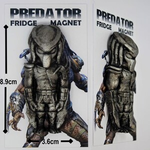 Predator Fridge Magnet Predator 2 Bio Scar Bio Celtic Bio - Etsy