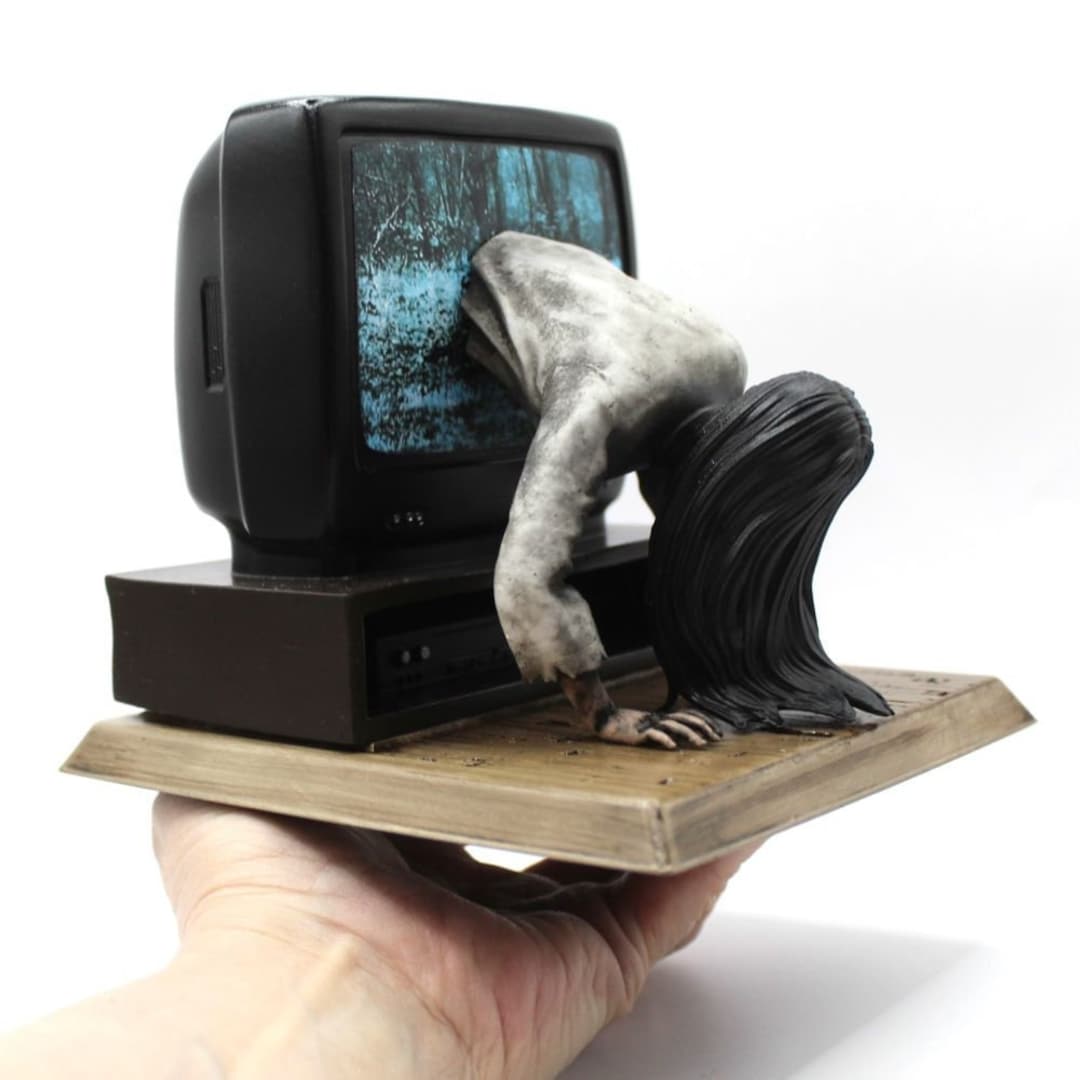 Sadako Yamamura Crawling Figure: the Ring Movie, Creepy Ghost - Etsy