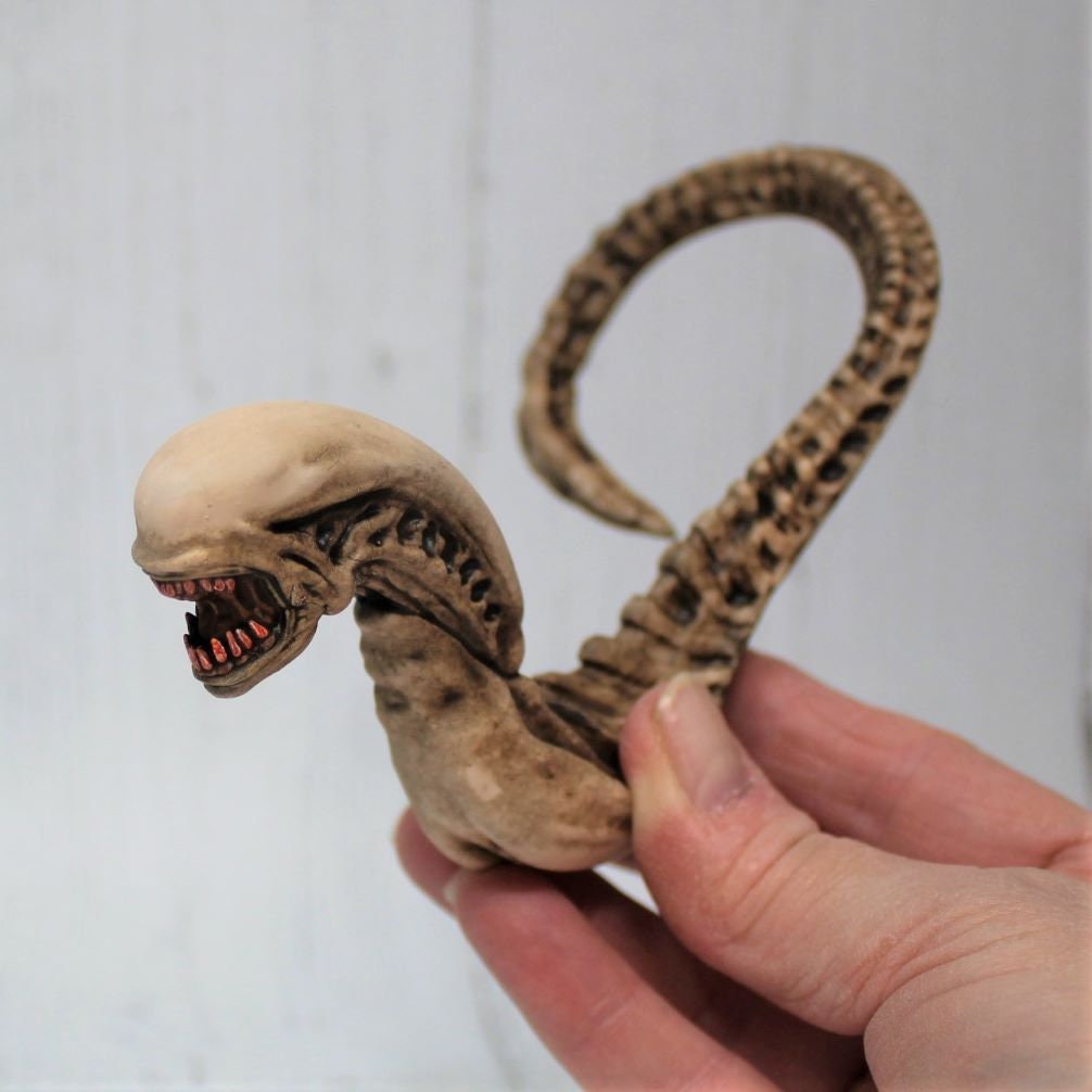 Alien Chestburster Alien Movie Model Hand Painted Model - Etsy