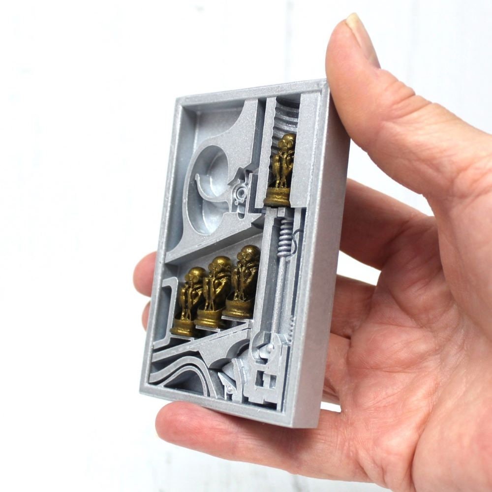 HR Giger Alien Birth Machine FRIDGE MAGNET, Finely Detailed Hand ...