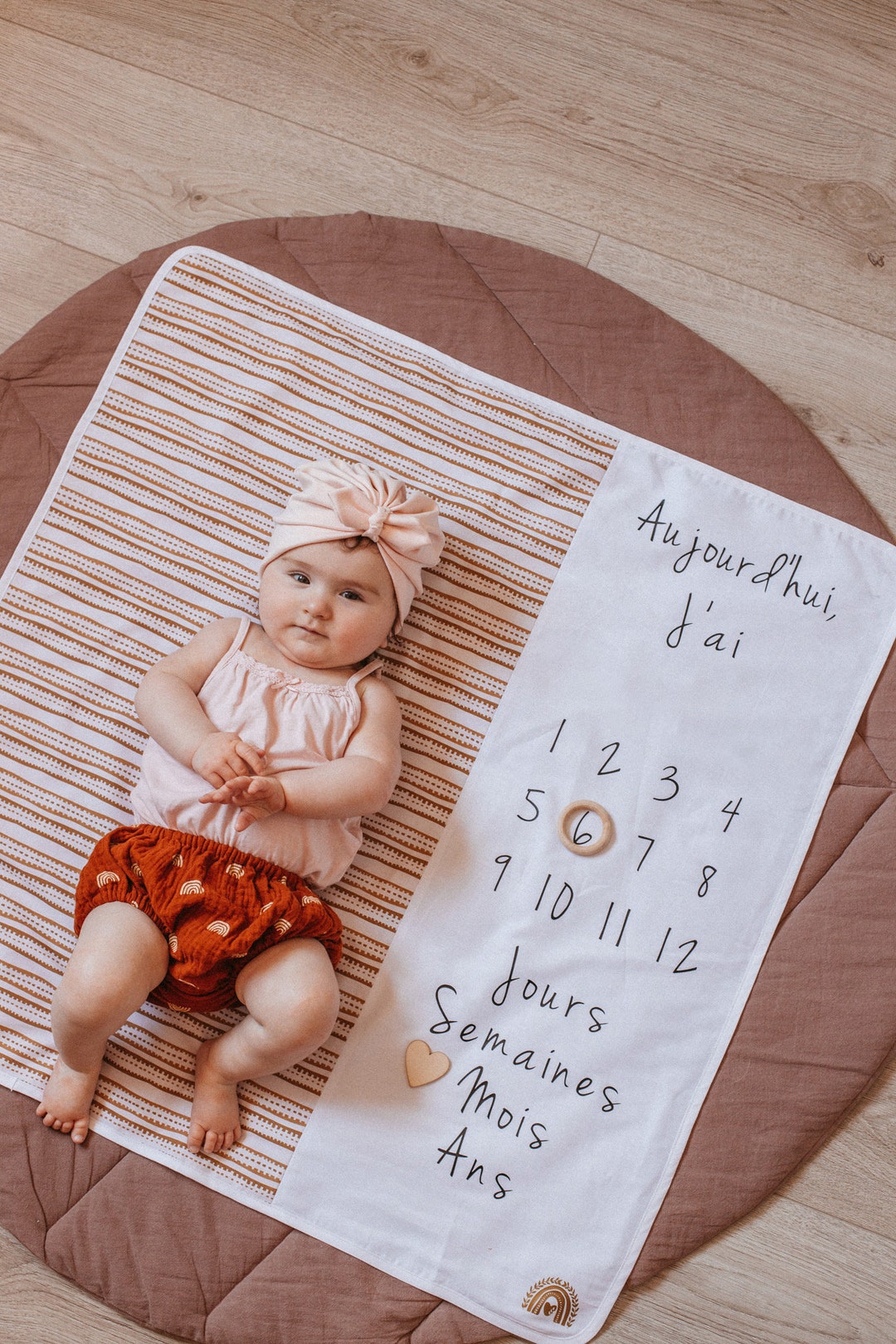 Manta personalizada para hitos de bebés mixtos - Etsy España