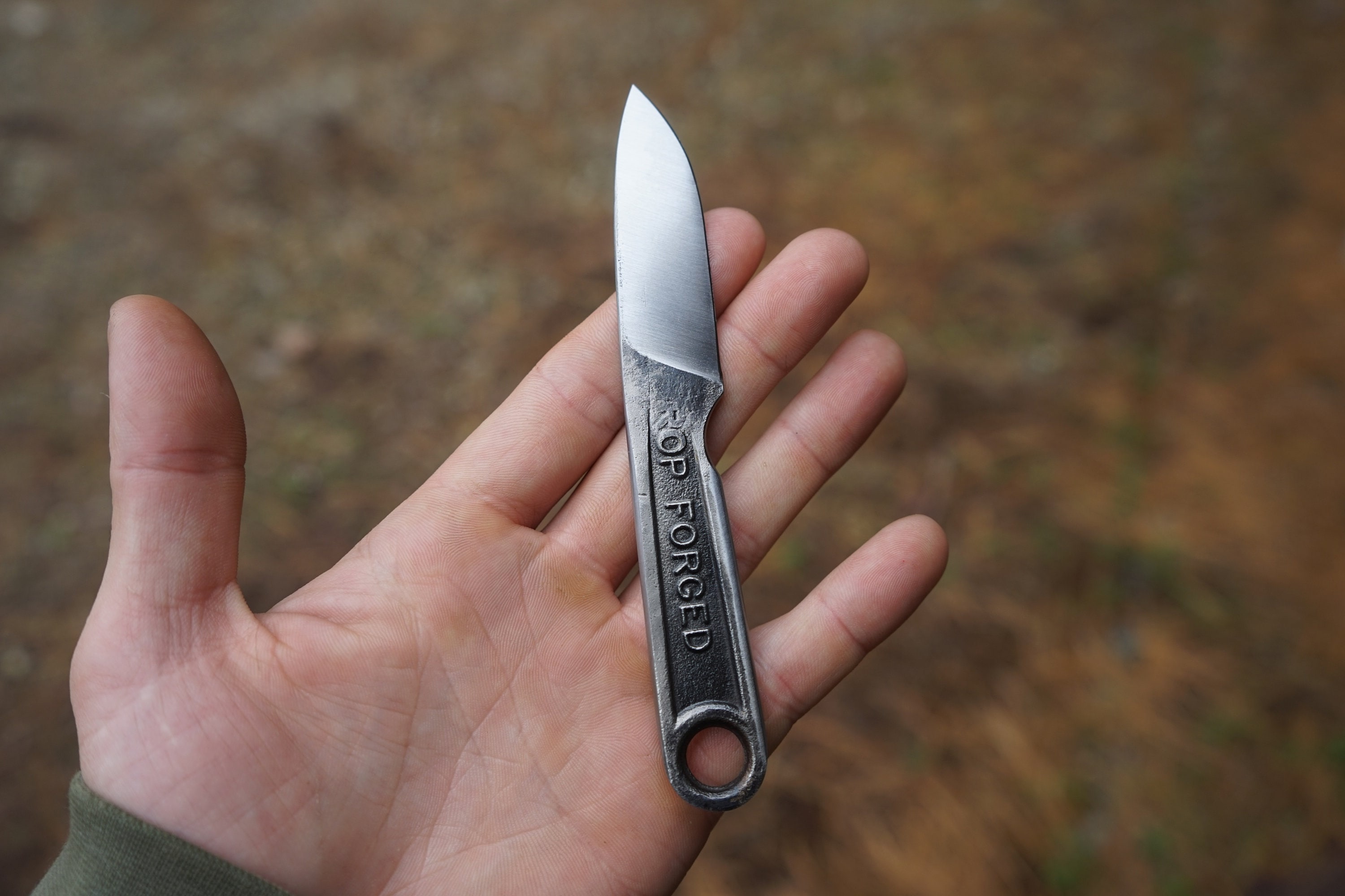 Hand Forged Wrench EDC Knife - Etsy