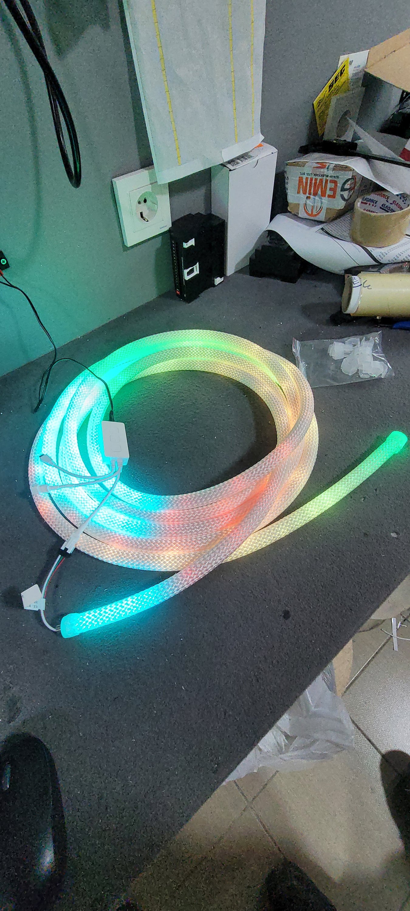 Cool 360 Degree Neon LED. Waterproof Flexible Neon Tube Special ...