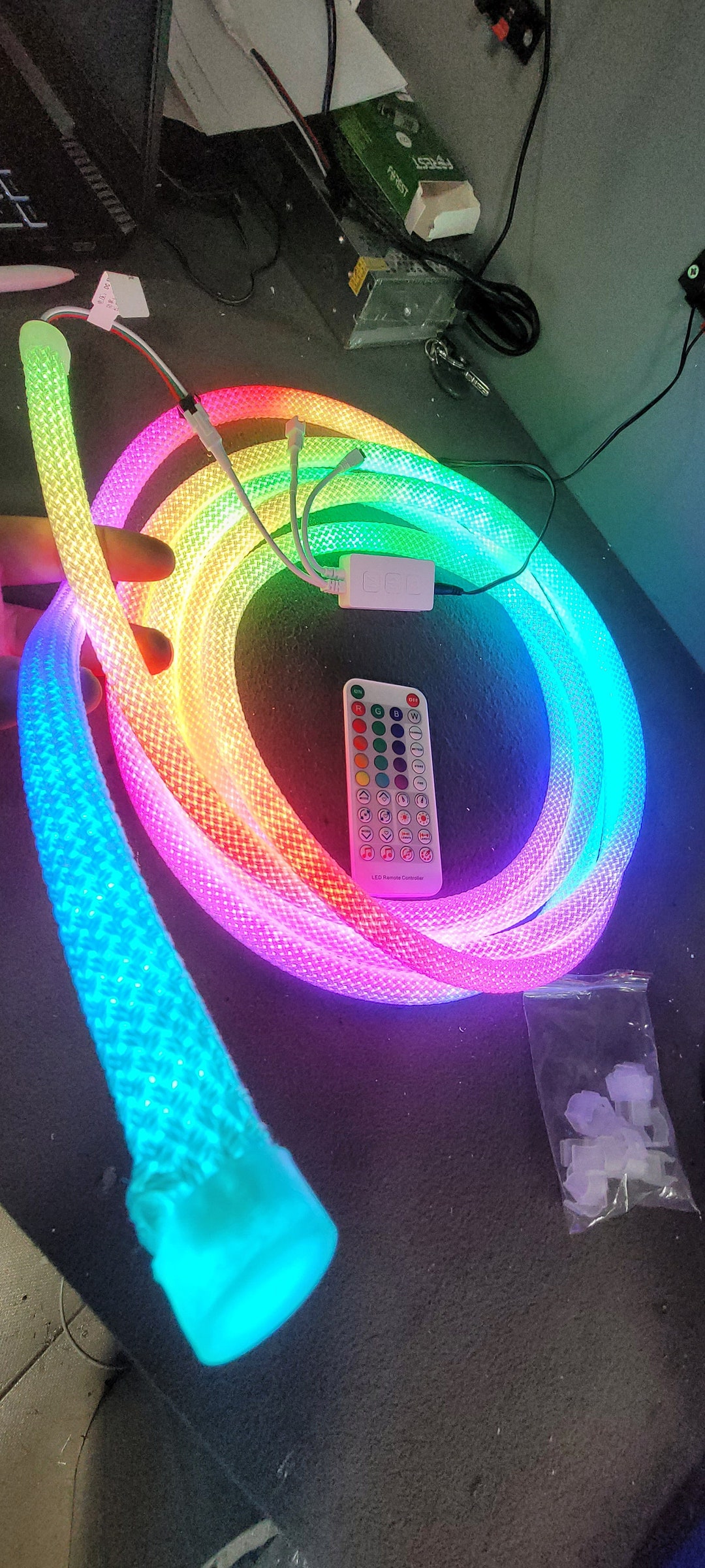 Cool 360 Degree Neon LED. Waterproof Flexible Neon Tube Special ...