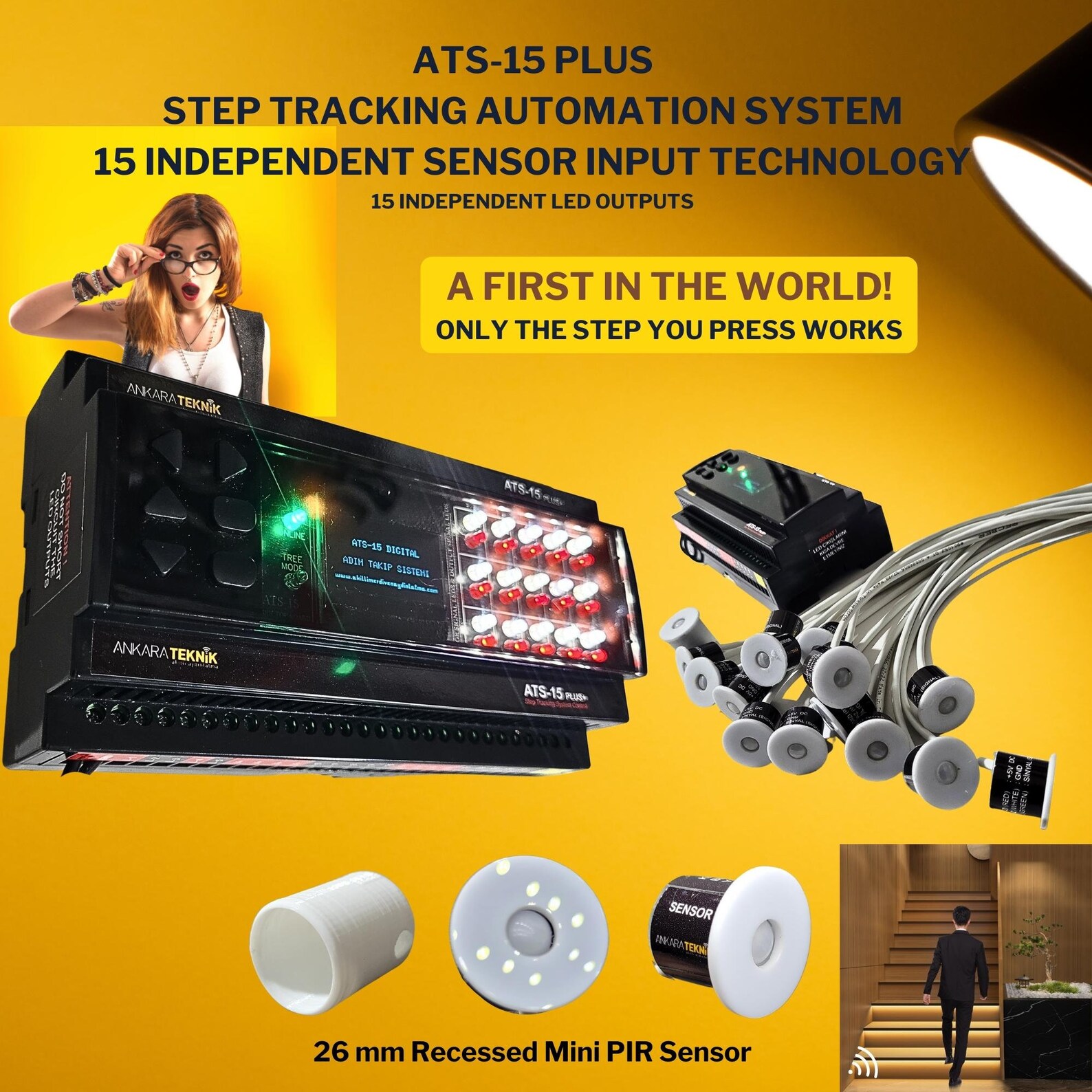 Stair Step Tracking Led Control System, Stairs Led, Smart Home, Led - Etsy