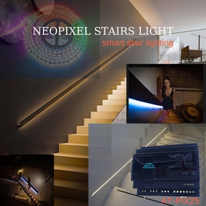 New Stair Lights Digital Led Smart Stair and Hall Lighting - Etsy