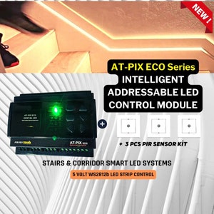 New Stair Lights Digital Led Smart Stair and Hall Lighting System for ...