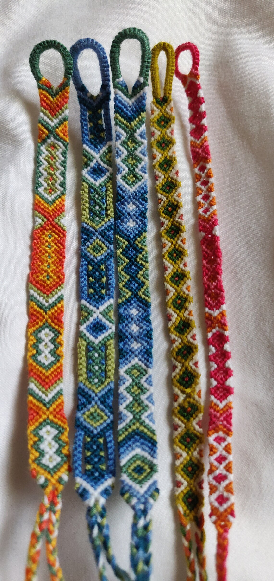 Tribal Aztec Friendship Bracelet •boho String Bracelet - Etsy