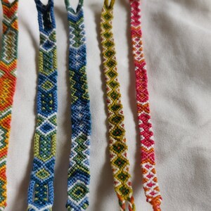 Tribal Aztec Friendship Bracelet •boho String Bracelet - Etsy