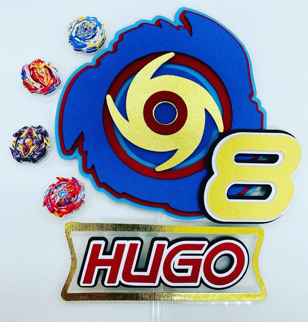 Beyblades Cake Topper - Etsy