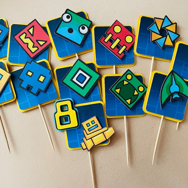 Geometry Dash Party - Etsy