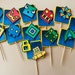 Geometry Dash Cupcake Toppers - Set of 12 - Etsy