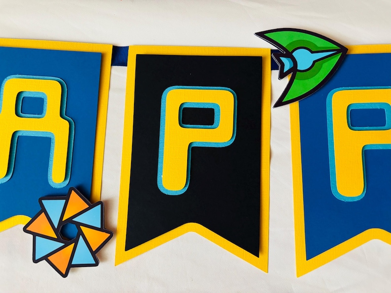 Geometry Dash Happy Birthday Banner - Etsy Israel