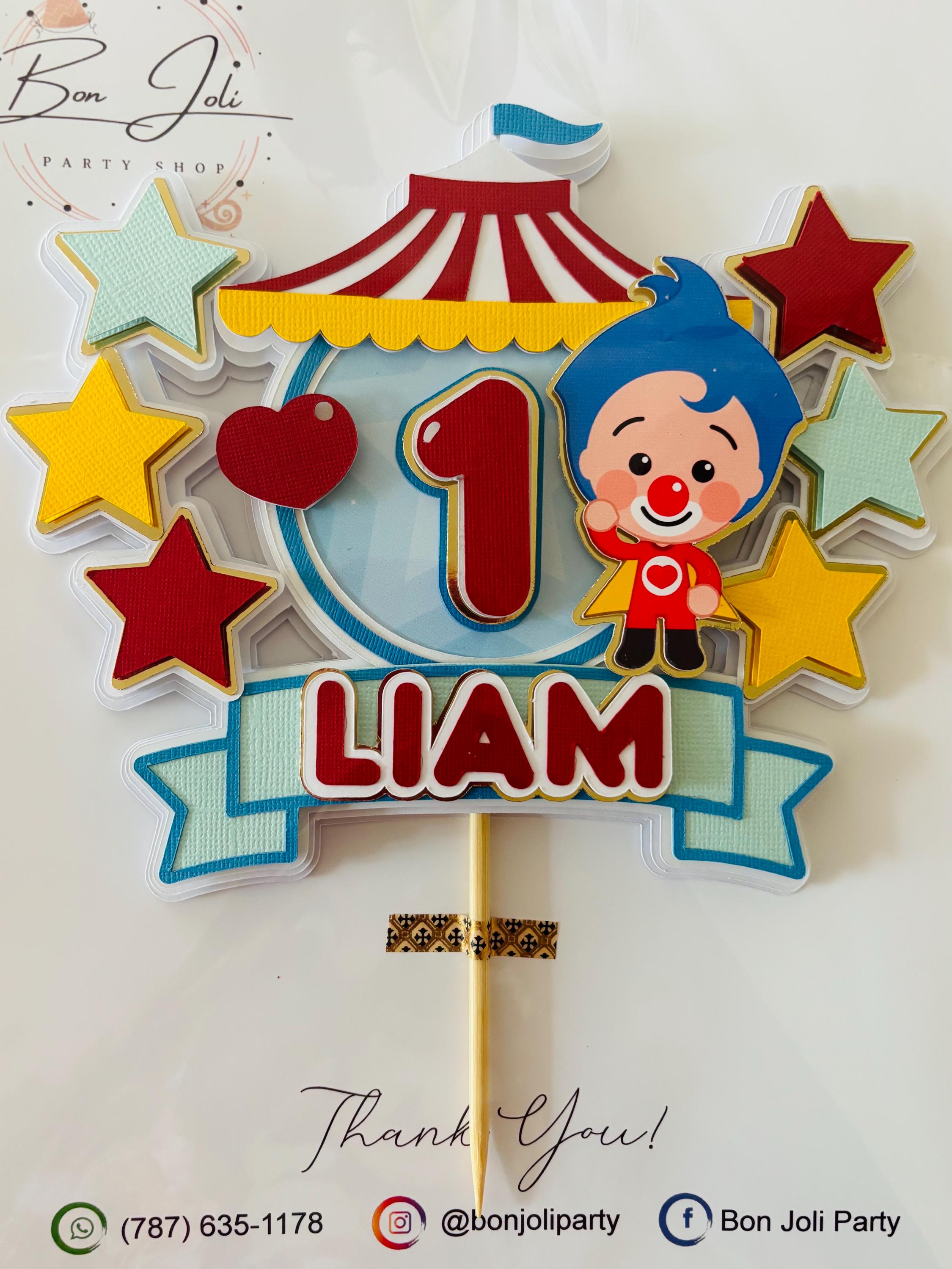 Personalized Plim Plim Cake Topper - Etsy