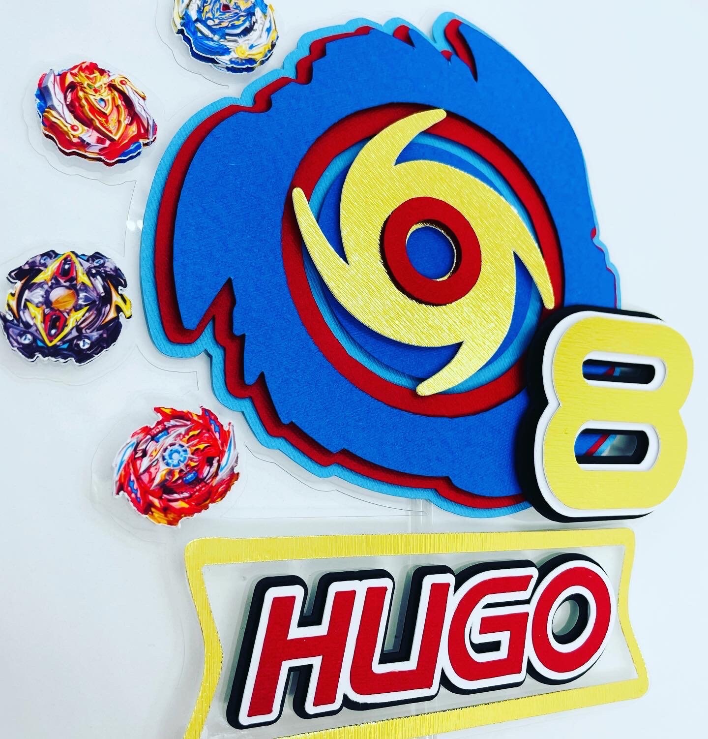 Beyblades Cake Topper - Etsy