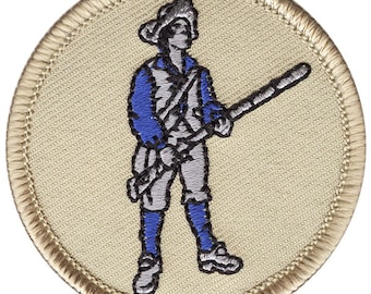 Minuteman Patch - Etsy