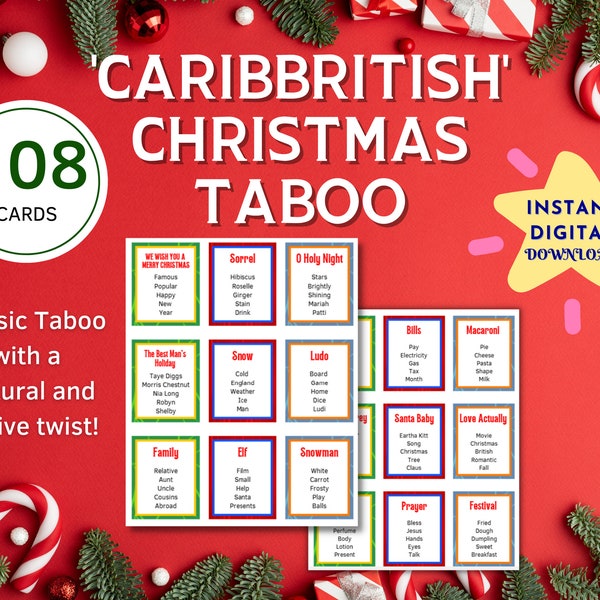 Printable Taboo Cards - Etsy