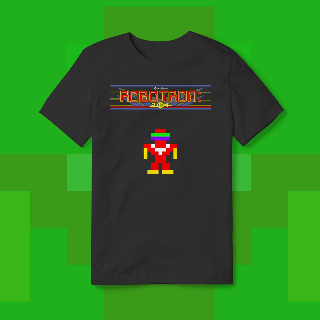 Robotron 1980s Arcade Retro Gamer Gaming T-shirt - Etsy