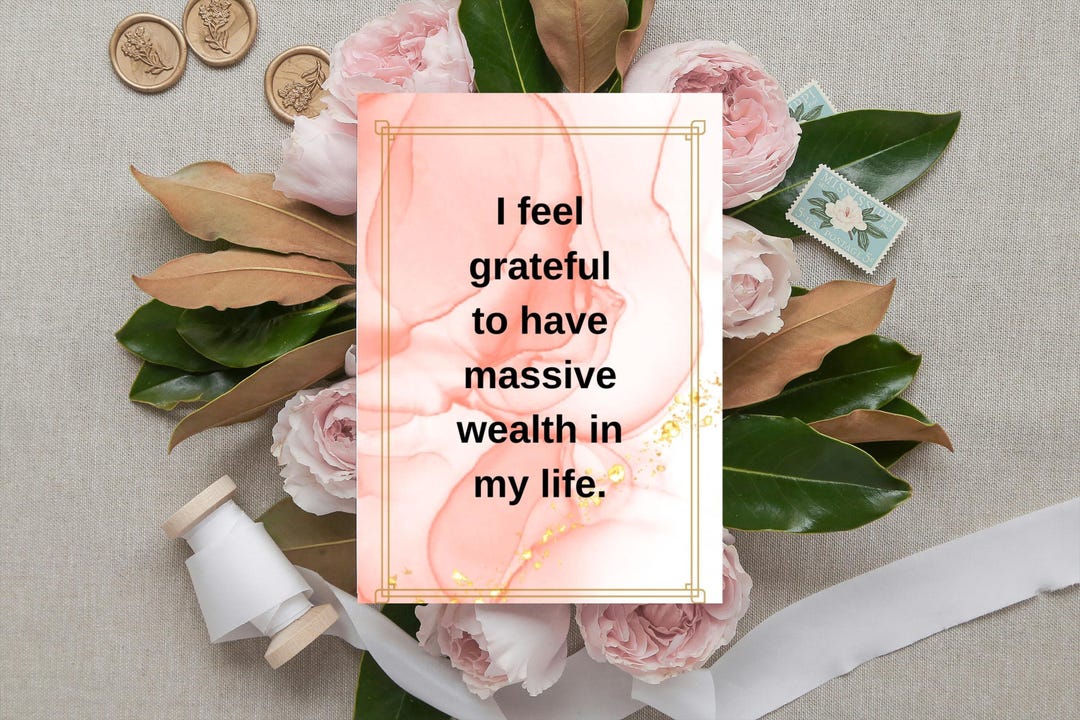 Daily Affirmations Printable | Positive Mindset Boost | Motivational ...