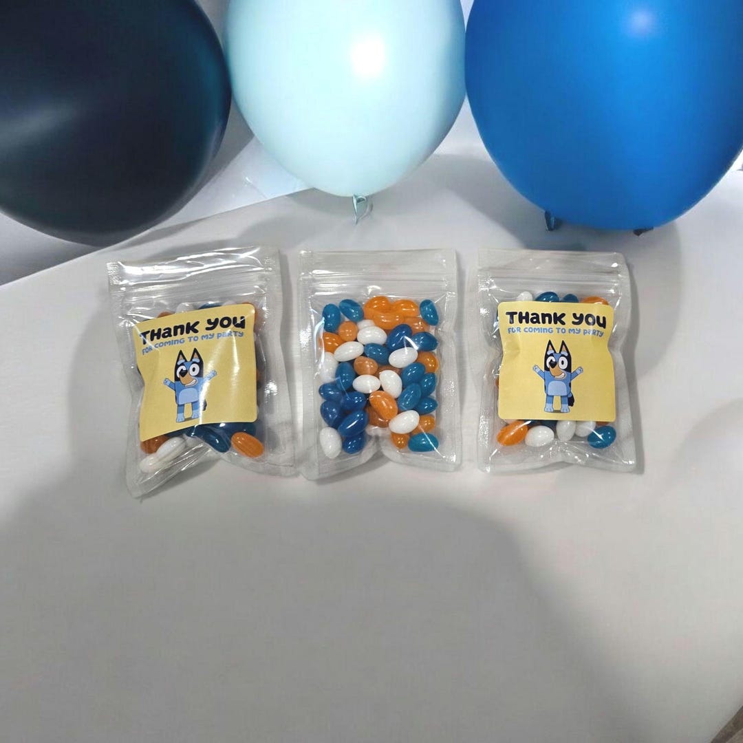 Bluey Party Mix Favours | Bluey Bags | Lolly Bag | Candy Bag | Bluey ...